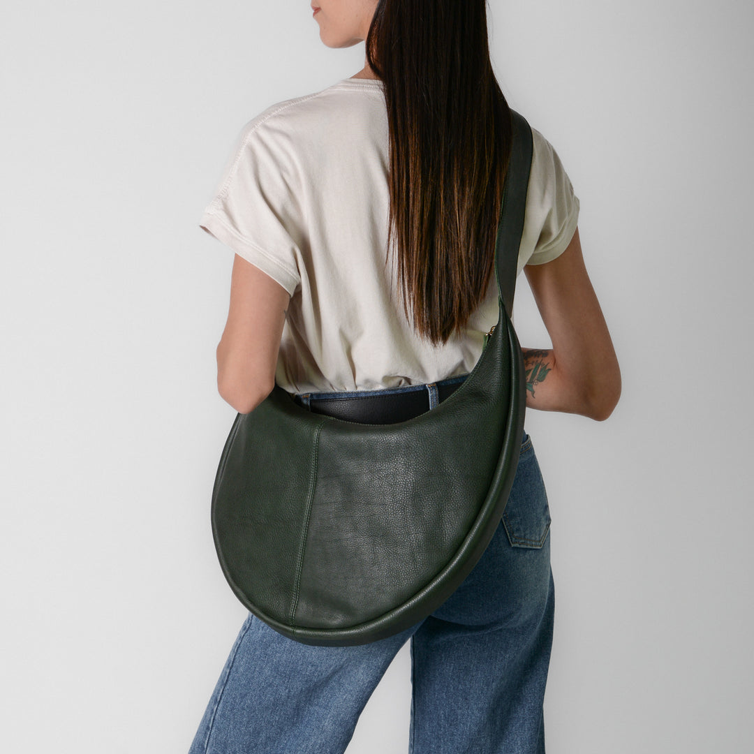 Half Moon Sling Bag | Crossbody Sling Bag | TAH Bags